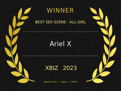 Adult Industry Awards Database On Twitter Best Sex Scene All Girl 2023 Xbiz Arielxoxo