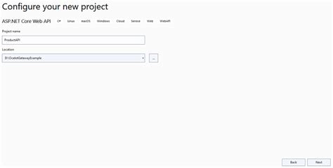 microservices implementation with ocelot gateway using core 6 api and angular 14