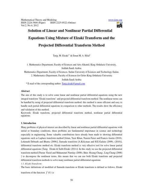 solution of linear and nonlinear partial differential equations using mixture of elzaki