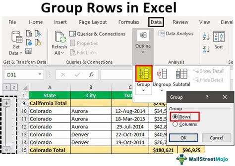 How To Group Rows In Excel With Expand Collapse Option