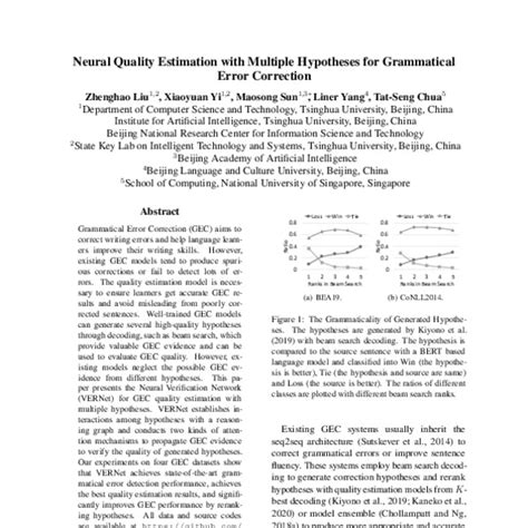 neural quality estimation with multiple hypotheses for grammatical error correction acl anthology