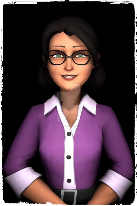 Ms Pauling Portrait Remake Tf2 Sfm Poster By The Fluffy Dragon On Deviantart
