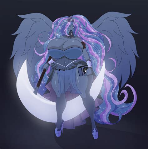Rule 34 1girls Aasimar Annon Bimbo Blue Eyes Blue Eyeshadow Blue Lipstick Blue Skin Bracers