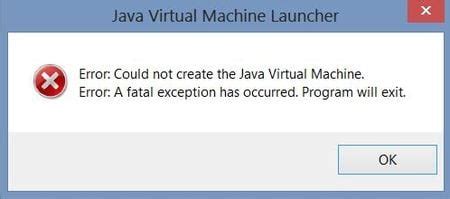 Java Virtual Machine Launcher Error Has Occurred Smartadm Ru