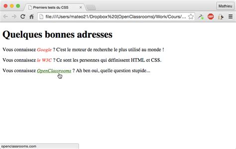 Changer La Couleur Du Texte En Html Exemple De Texte