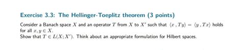 solved exercise 3 3 the hellinger toeplitz theorem 3