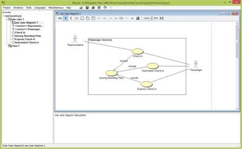 uml activity diagram tool violet uml editor
