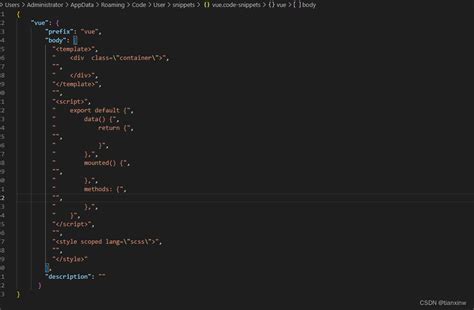 VSCode通过snippet generator生成自定义代码片段 snippet generator CSDN博客