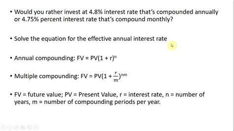 Complicaciones Conductor Sui How To Calculate Effective Annual Interest