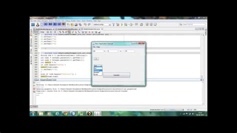 create a simple calculator part 2 coding netbeans development tutorials youtube