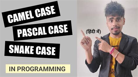 Programming Naming Convention Camel Case Pascal Case Snake Case In