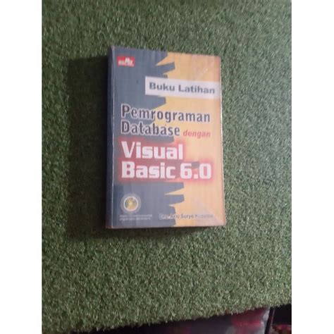 jual buku latihan pemrograman database dengan visual basic 6 0 shopee indonesia