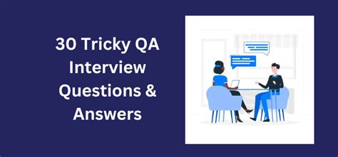 30 Tricky QA Interview Questions Answers QA Testing Guide