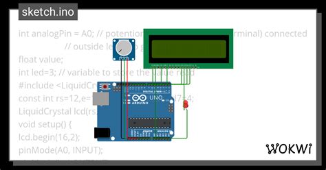 AnalogRead Wokwi ESP32 STM32 Arduino Simulator