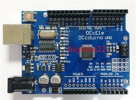 Uno Atmega Aarduino Uno R Rev Smd Atmega P Compatible Board