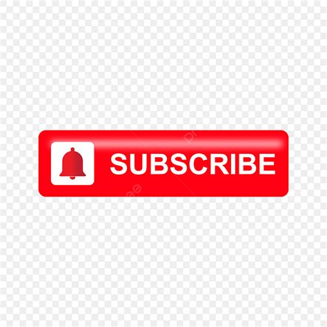 Subscribe Bell Vector Art PNG Subscribe Button With Bell And Cursor