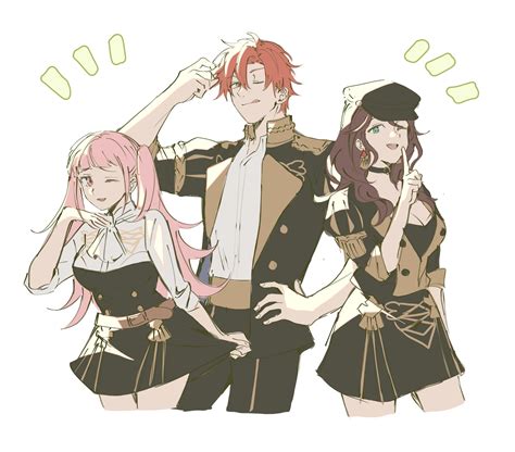Hilda Valentine Goneril Dorothea Arnault And Sylvain Jose Gautier Fire Emblem And 1 More