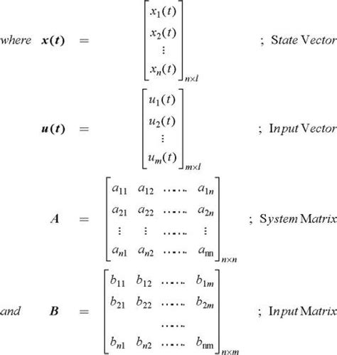 1 5 state model of a linear multi input multi output system globalspec