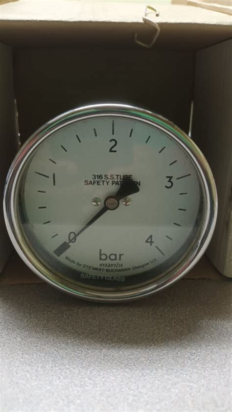 Pressure Gauge Bar Tosl Engineering Limited