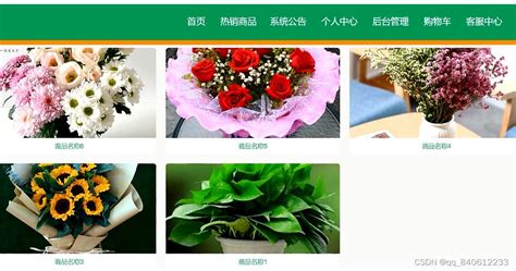 springboot vue花卉展示与交互平台网站 vue属于bs架构吗 csdn博客