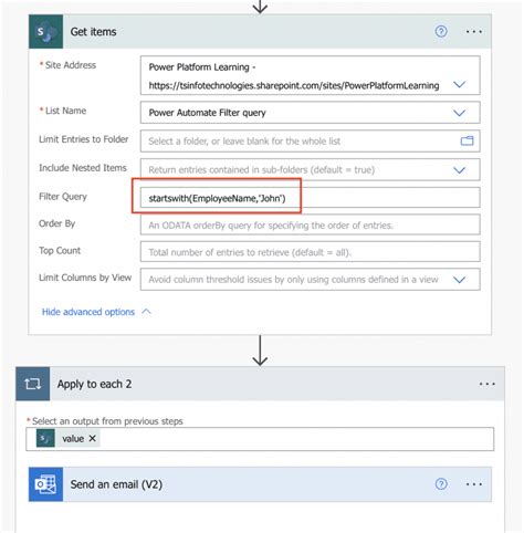 Power Automate Sharepoint List Odata Filter Printable Online