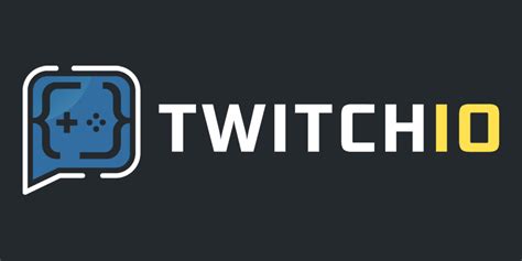 github pythonistaguild twitchio an async bot api wrapper for twitch made in python