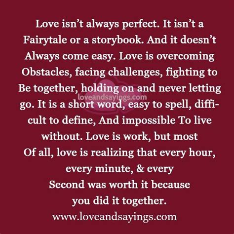 Love Is Realizing That Every Hour Get Refreshed Yourself With The