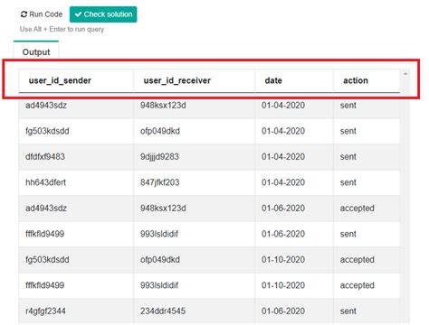 facebook data science interview question and solution in sql friend acceptance rate