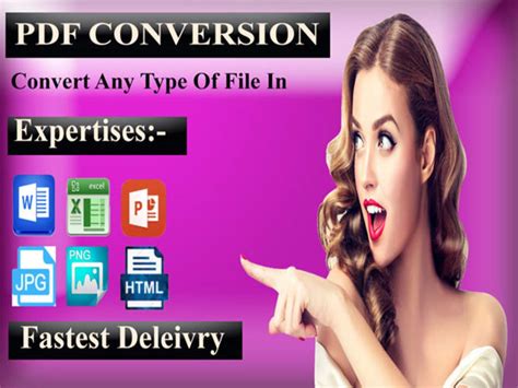 do convert pdf to any file excel ms word jpeg by shifaansari131 fiverr