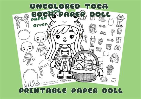 Toca Boca Ideas Paper Dolls Paper Dolls Clothing Paper Doll Template The Best Porn Website