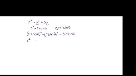 solved for the following exercises convert the given cartesian equation to a polar equation x