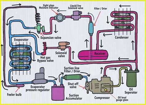 Simple Refrigeration System Diagram Refrigeration Refrigera