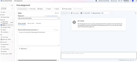 OpenAI S New GPT 4o Immediately Available In Azure Playground Descubra