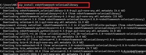 从零开始：轻松上手robot framework自动化测试的完整安装指南 robotframework安装教程 csdn博客