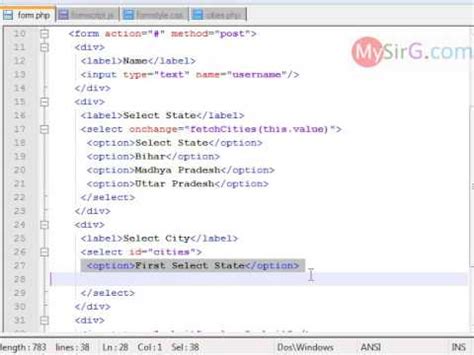 Simple Ajax Example In PHP Part 2 Of 2 YouTube