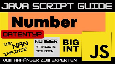 numbers in javascript init nan bigint funktionen konvertierung js guide anfänger