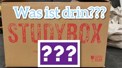 STUDYBOX Unboxing GRATIS BOX NICHT NUR FÜR STUDENTEN November 2022