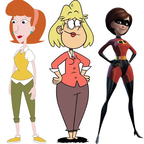Linda Flynn Fletcherrita Loudand Elastigirl By Cutler1228 On Deviantart
