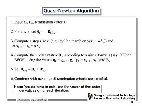 ppt quasi newton methods powerpoint presentation free download id 6839388