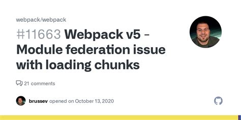 Webpack V5 Module Federation Issue With Loading Chunks Issue 11663