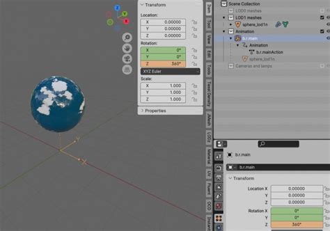 HowTo Export Blender FBX Animation TrainzOnline