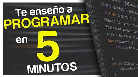 aprende a programar en java desde cero en 5 minutos conocimientos