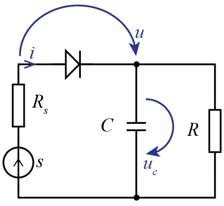 The Nonlinear Circuit Fig 2 The Linear Circuit With The Nonlinear