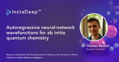 autoregressive neural network wavefunctions for ab initio quantum chemistry instadeep