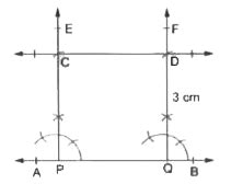 Draw A Line Parallel To A Given Line At A Distance Of Cm From It