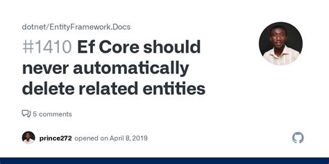 ef core should never automatically delete related entities · issue 1410 · dotnet