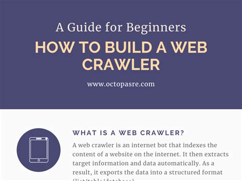 how to build a web crawler from scratch a guide for beginners by octoparse on dribbble
