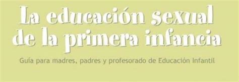 Educación Sexual Recursos Para Trabajarla En El Aula