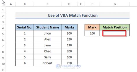 Excel Vba To Match Value In Range Examples Exceldemy
