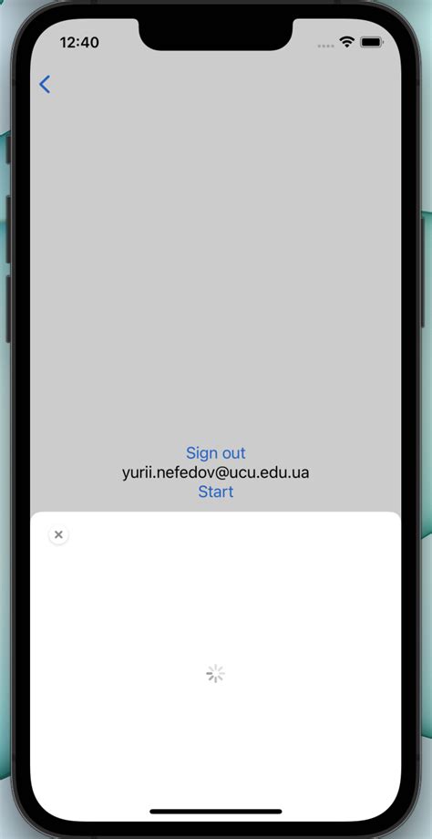 application tried to present modally a view controller that is already being presented in